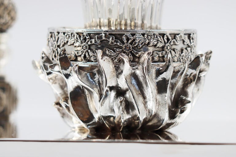 La Montgolfiere Table Centre, Caviar Display For Sale at 1stDibs