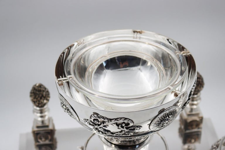 La Montgolfiere Table Centre, Caviar Display For Sale at 1stDibs