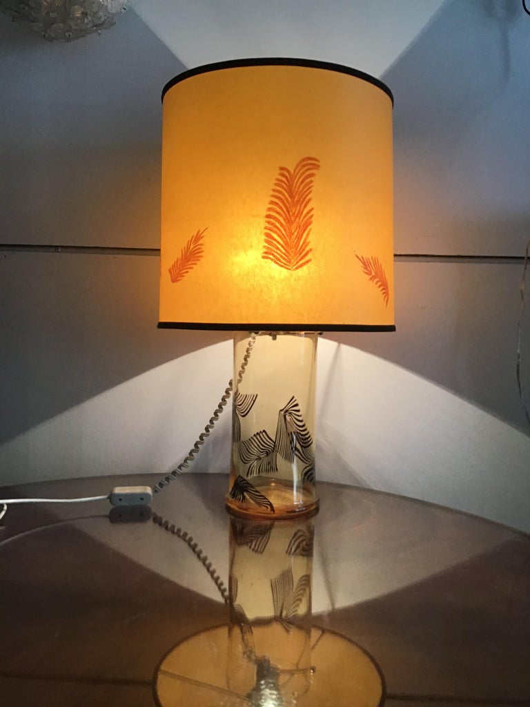 La Murrina "Lino Tagliapietra" Table Lamp 1972 Murano Glass Brass ...