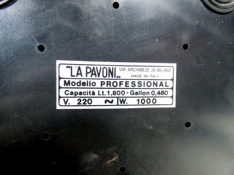 LA PAVONI Professional Vintage Espresso Machine. Italy, 1960s For Sale ...