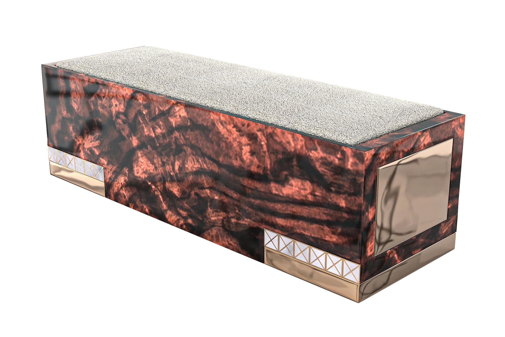 "La Perla Prescelta" Bench Together With "The Art Of Mother Of Pearl ...