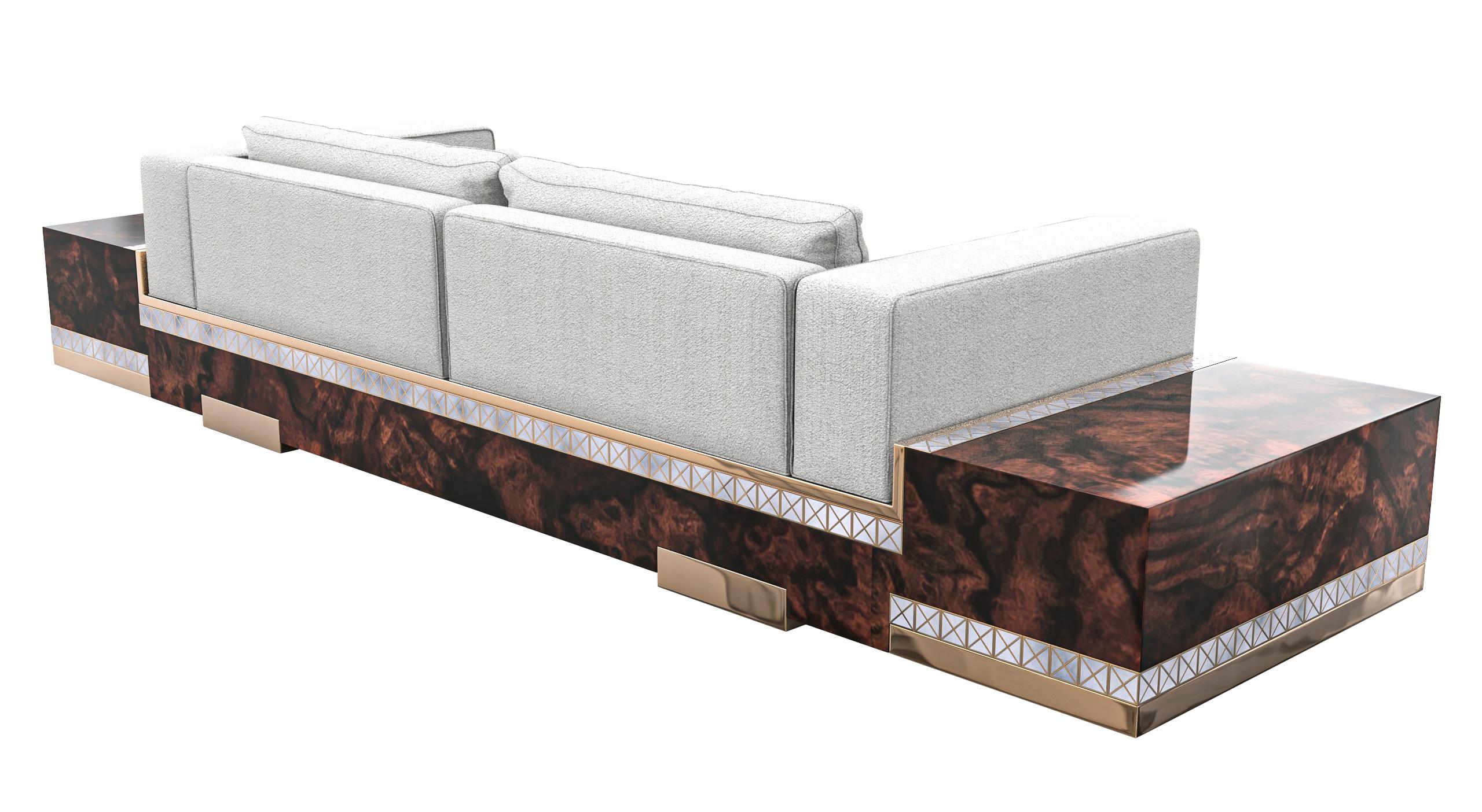 "La Perla Prescelta" Sofa Together With "The Art Of Mother Of Pearl ...