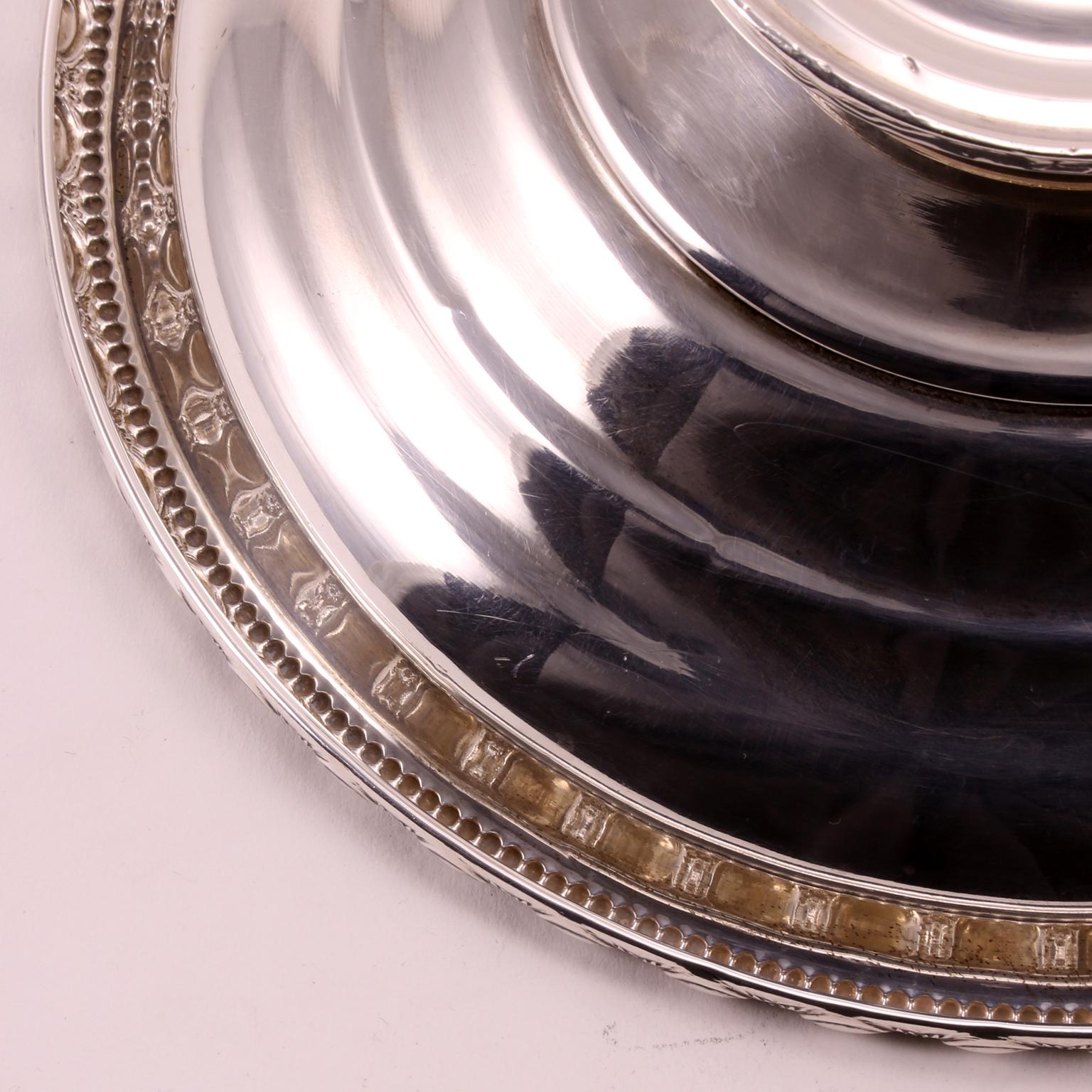 La Pierre French Silver Centrepiece For Sale at 1stDibs