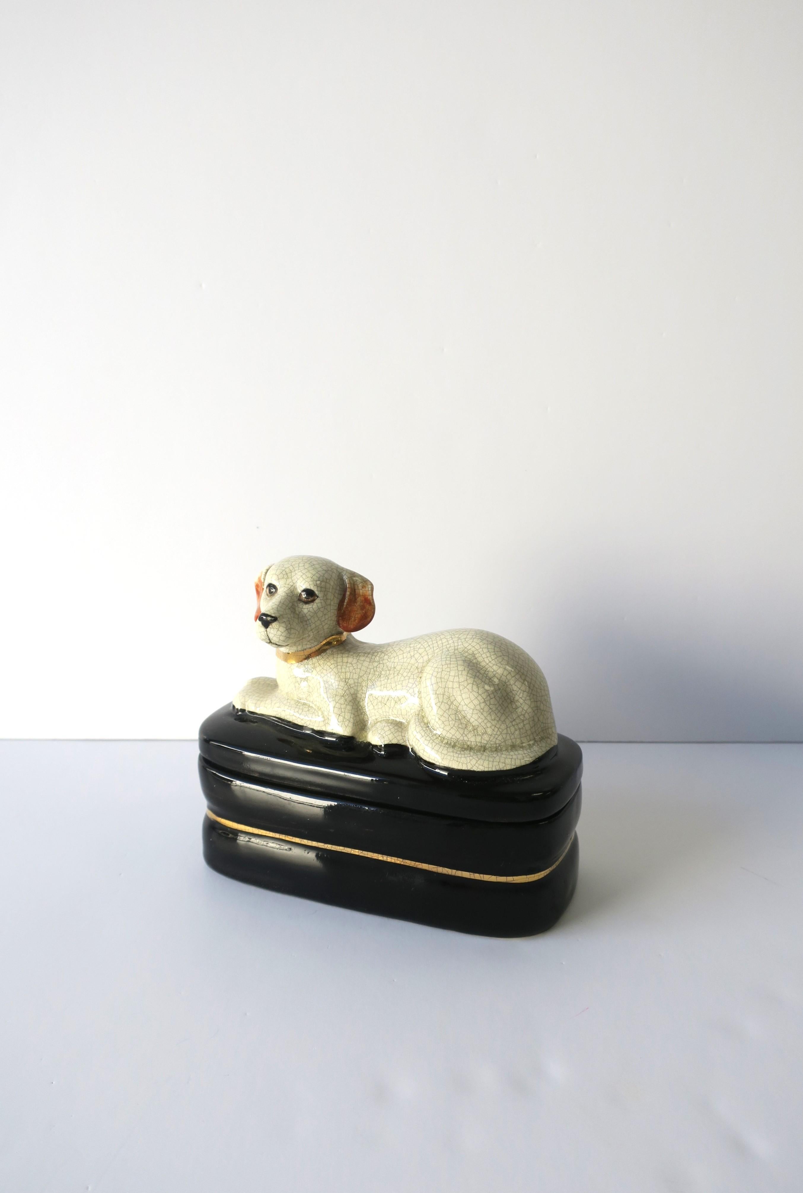 Labrador Retriever Dog Jewelry Box For Sale at 1stDibs