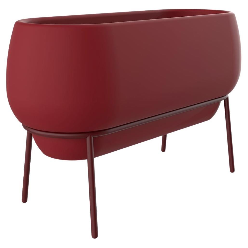 French Burgundy Planter For Sale at 1stDibs
