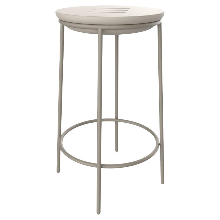 Lace Cream 60 High Table by Mowee For Sale at 1stDibs
