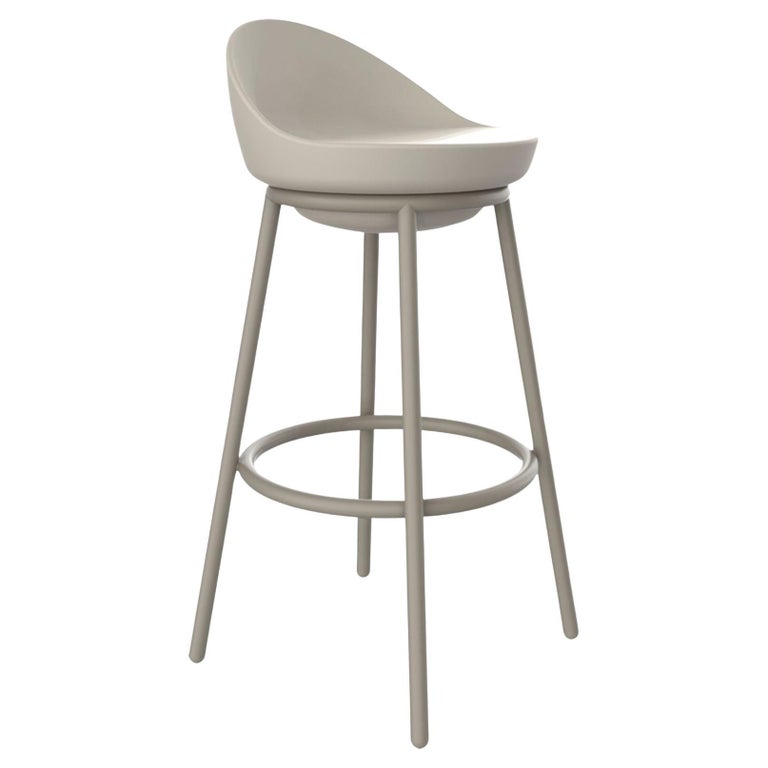 Lace Cream Stool by Mowee For Sale at 1stDibs