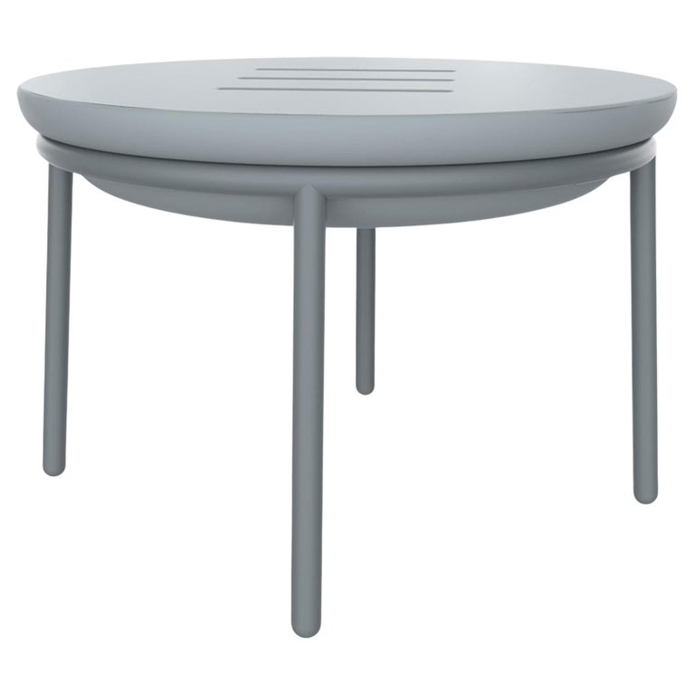 Lace Grey 60 Low Table by Mowee For Sale at 1stDibs
