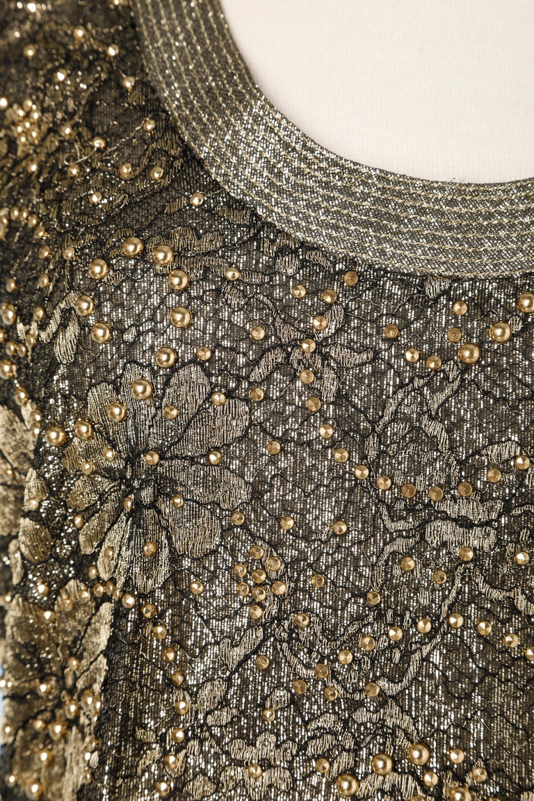 Lace overlay pants and blouse set Gianni Versace For Sale at 1stDibs ...