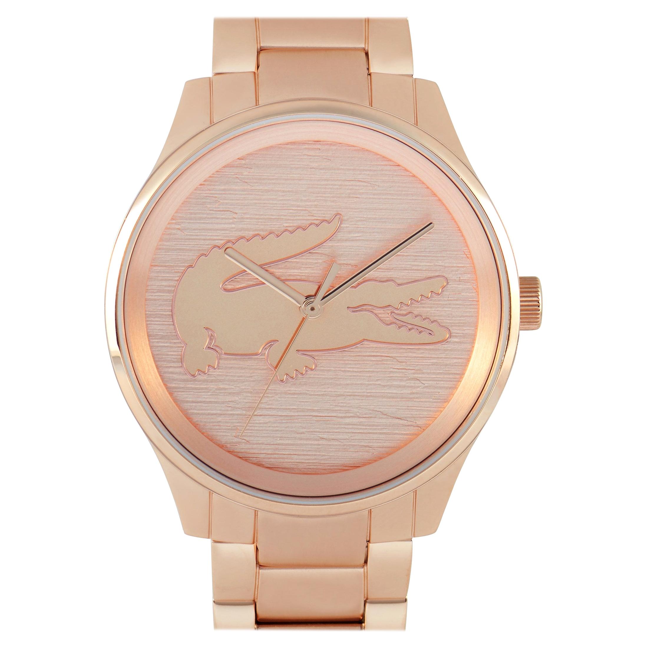 Lacoste Victoria Rose Gold-Tone Stainless Steel Watch 2001015 at 1stDibs