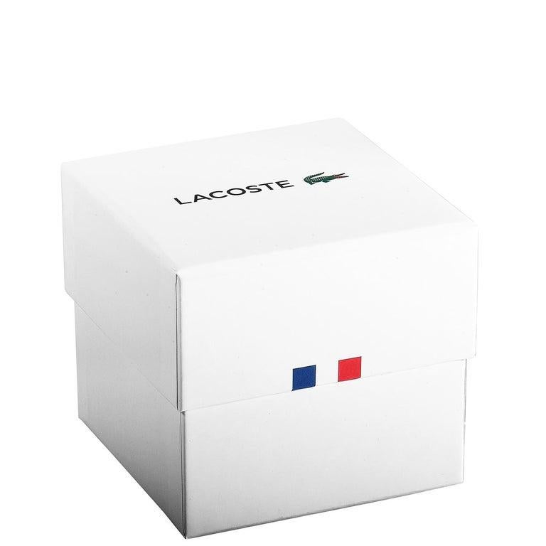 Lacoste Women's Lexi White Leather Watch 2001068 at 1stDibs
