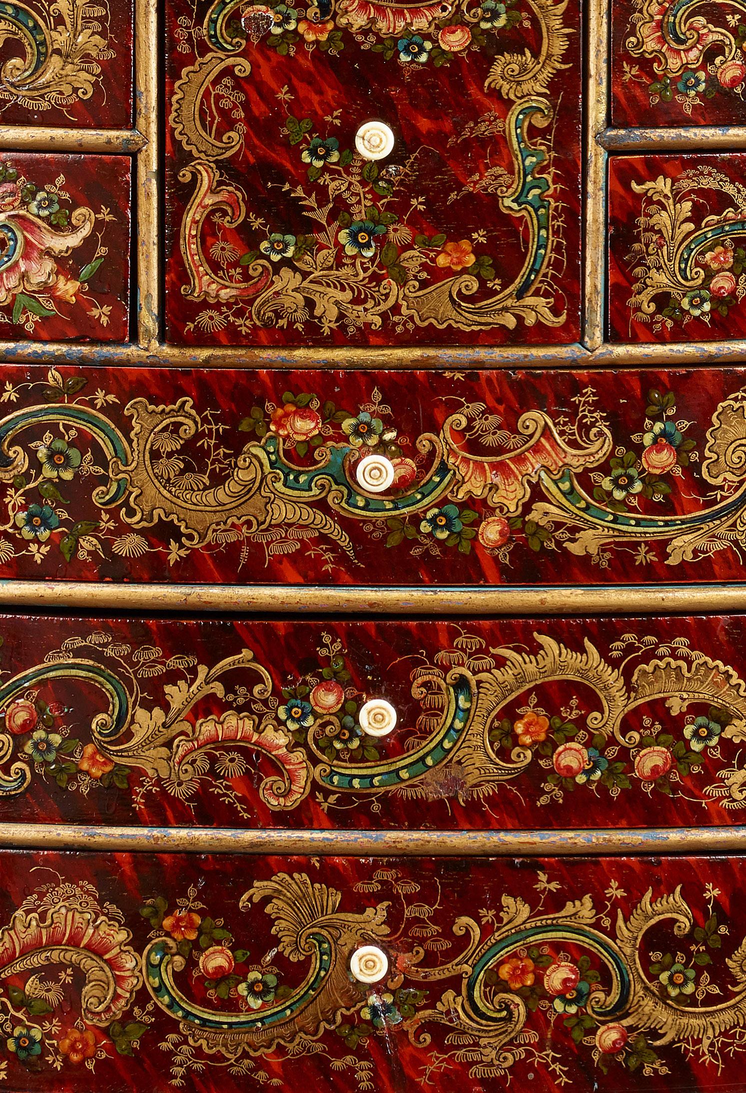 Lacquer Cabinet, Spa 1770, Chinoise For Sale at 1stDibs