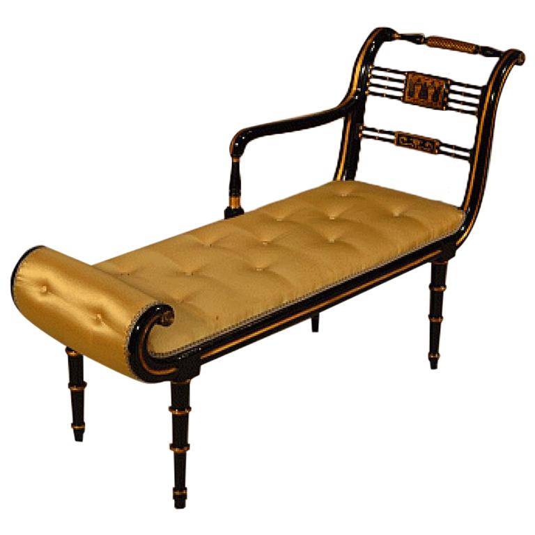 Classical American Grecian Hairy Pawed Recamier at 1stDibs