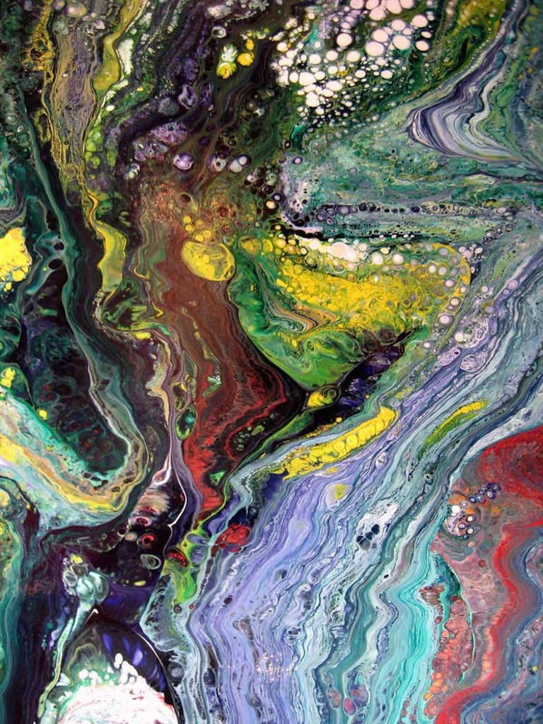 Lacquer on Panel Diptych by California Abstract Expressionist Richard ...