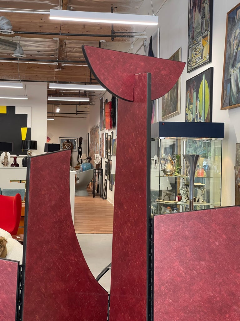 Lacquered 4 Panel Screen For Sale at 1stDibs