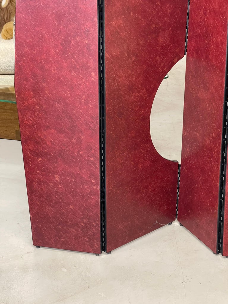 Lacquered 4 Panel Screen For Sale at 1stDibs
