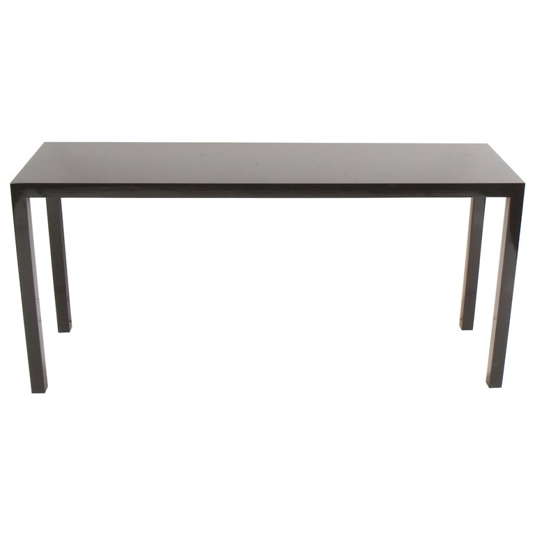 Lacquered Console Table by Founders at 1stDibs