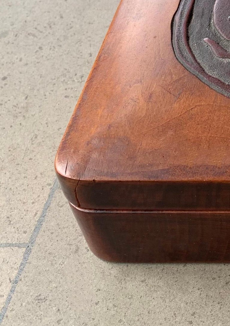 Lacquered Japanese Writing Box, Mid 20th Century For Sale at 1stDibs