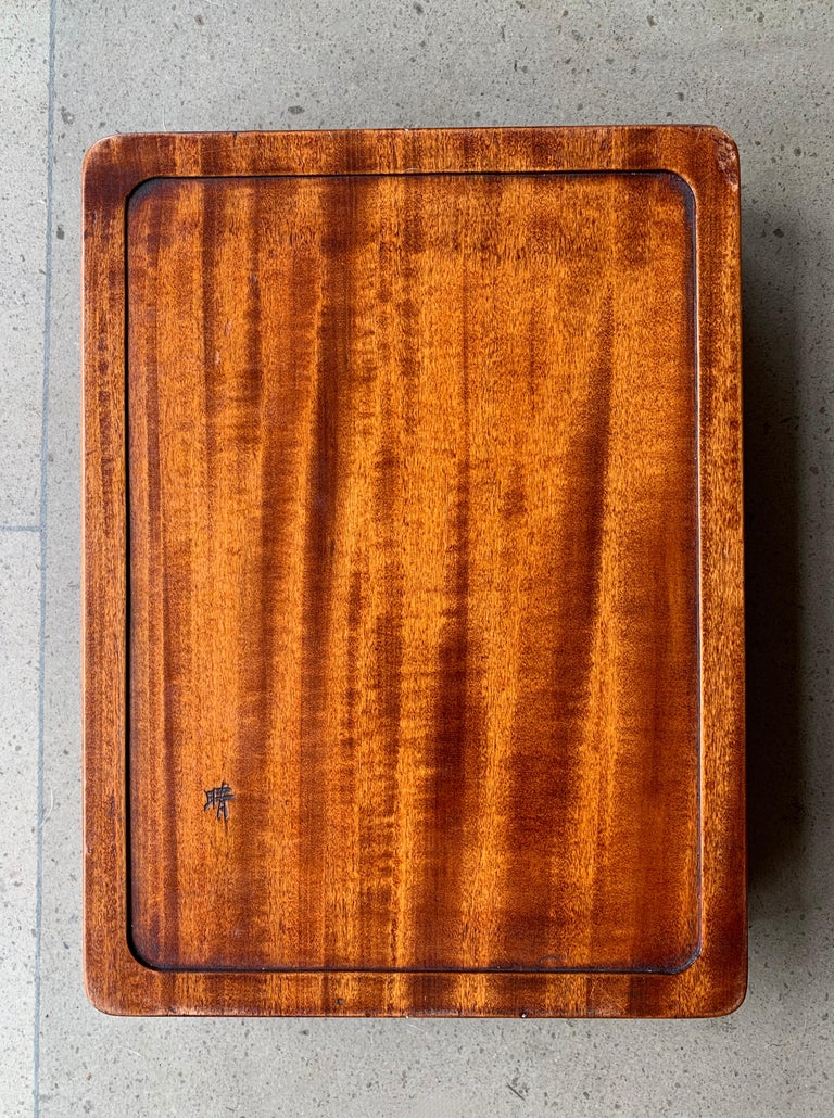 Lacquered Japanese Writing Box, Mid 20th Century For Sale at 1stDibs