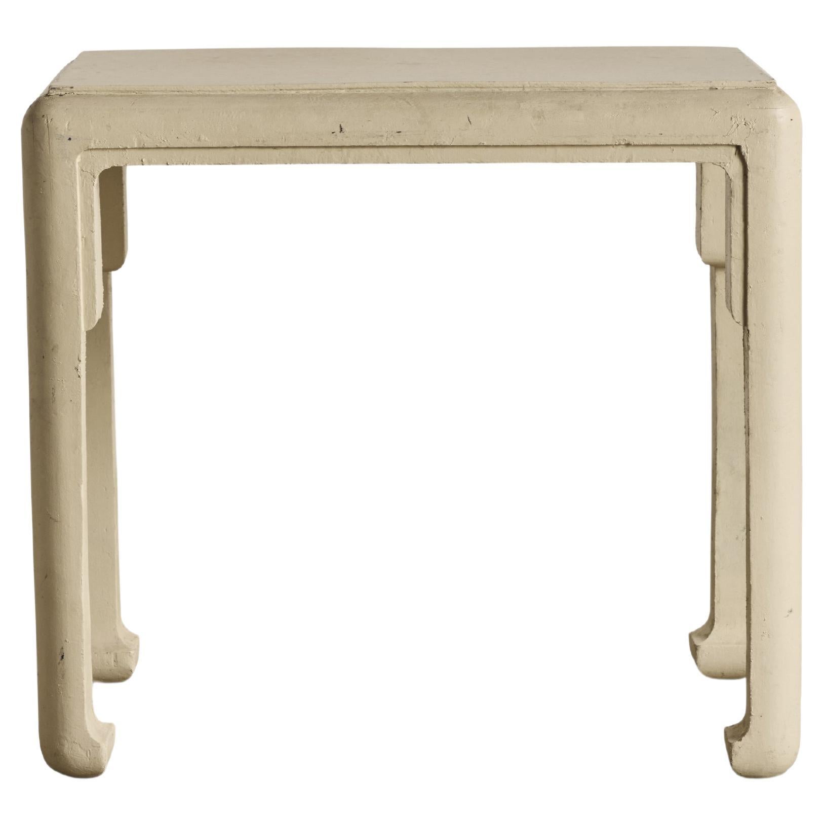 Lacquered Side Table For Sale at 1stDibs