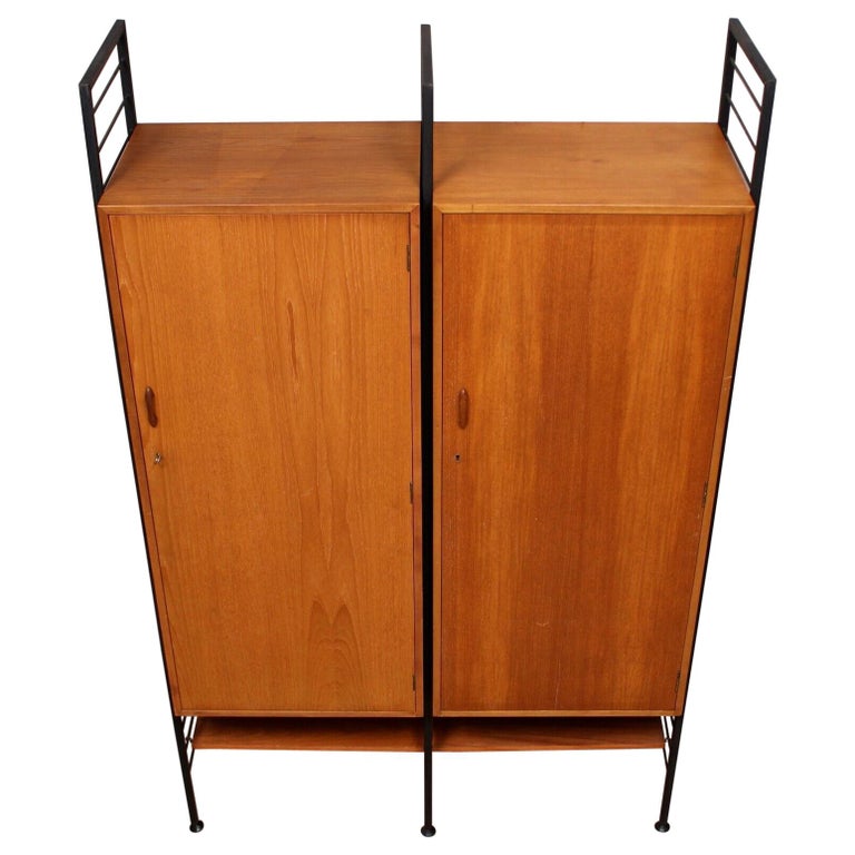 Ladderax Staples 2 Bay System Double Wardrobe Robert Heal For Sale at ...