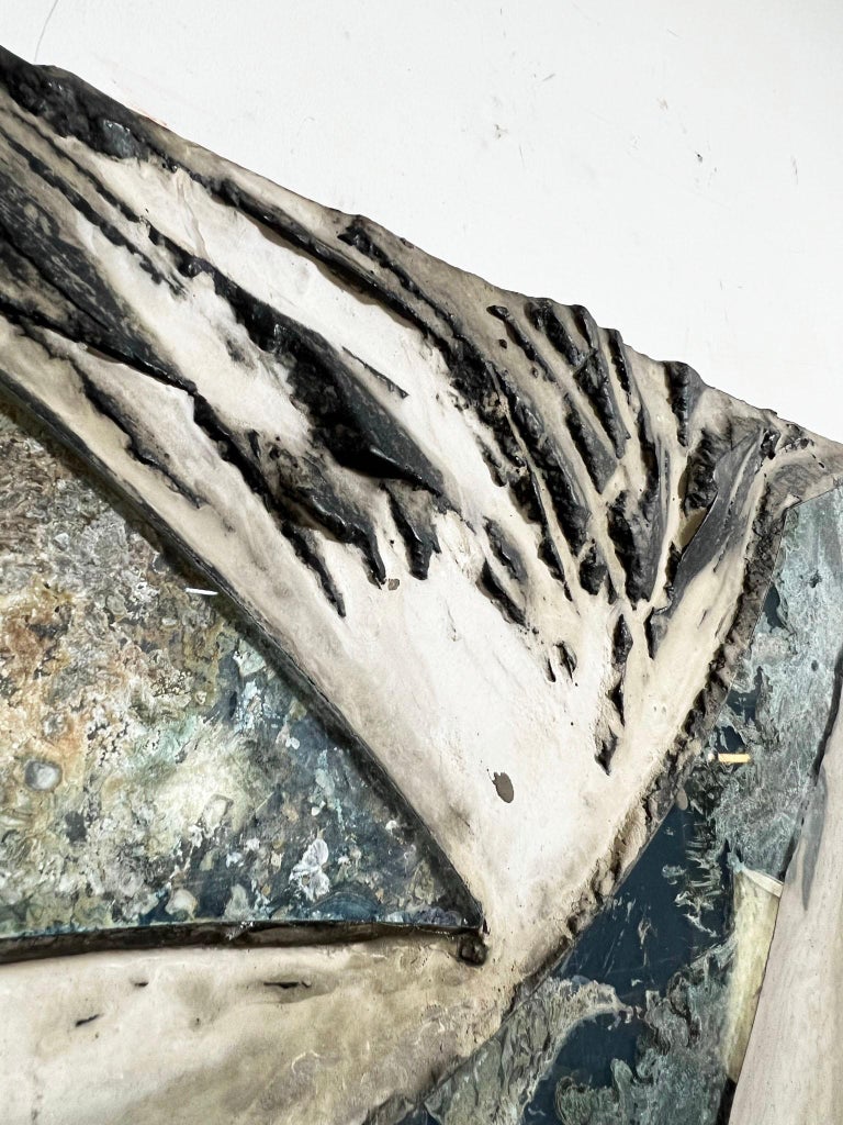 Laddie John Dill, A Sculptural Construction in Cement, Glass and ...