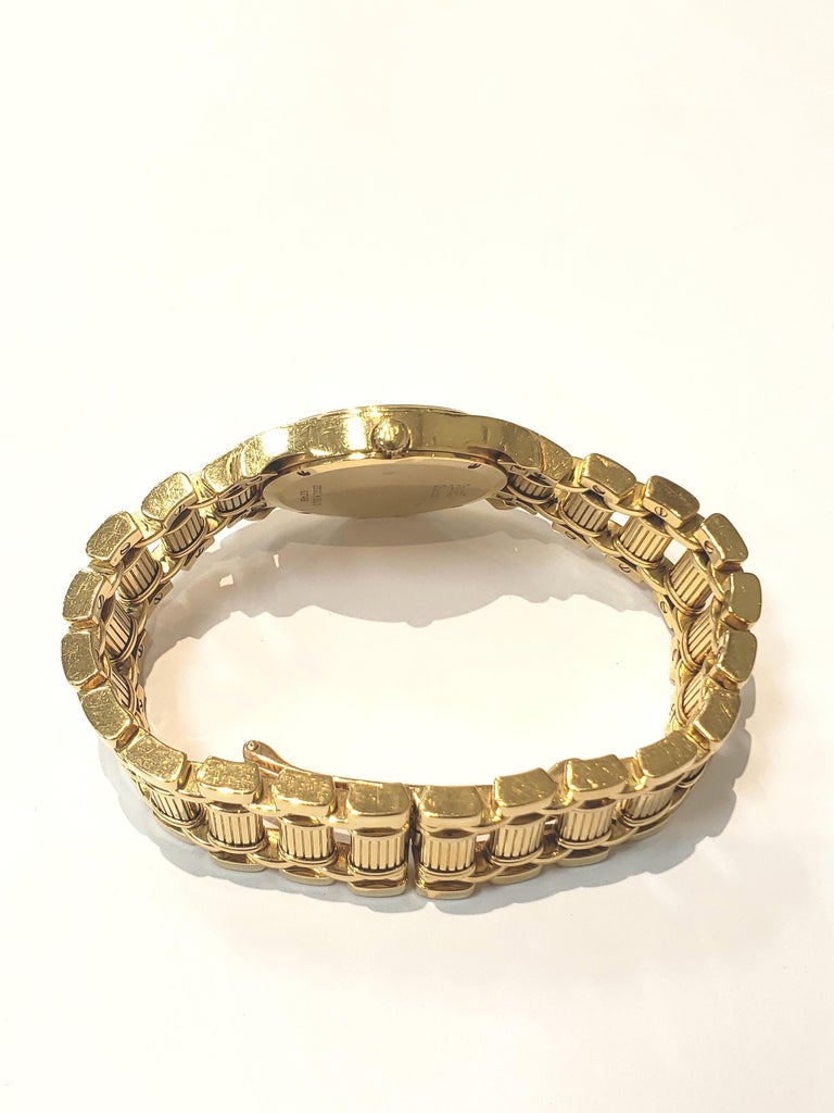 Ladies 18 Karat Yellow Gold Piaget Dancer Watch with Quartz Movement ...