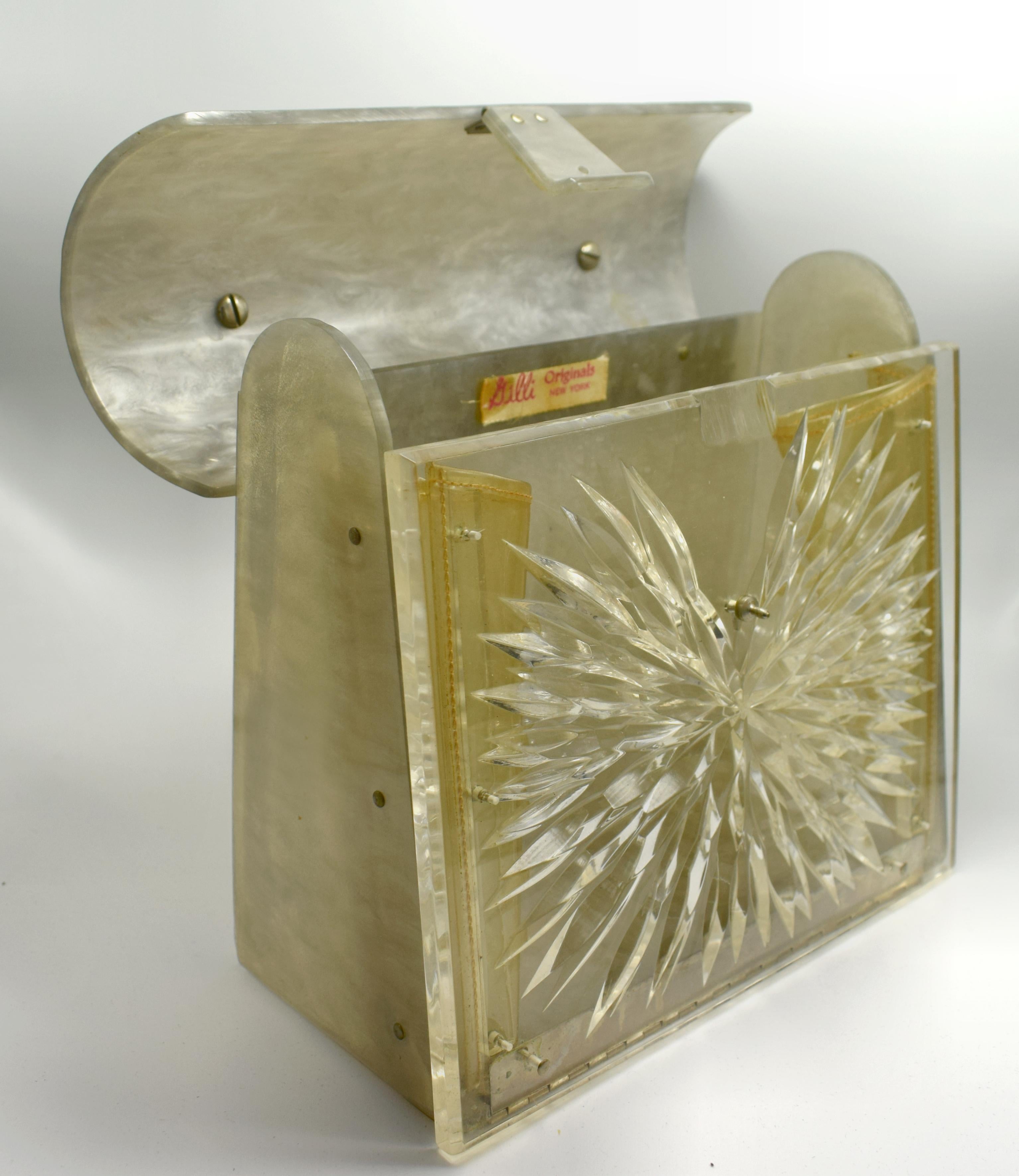 Ladies Lucite Bag by Gilli of New York, circa 1950s at 1stDibs | gilli ...