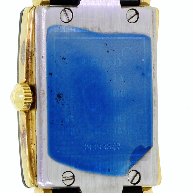 Ladies RADO DiaStar Gold-Plated Black Ceramic Swiss Quartz Watch 153.0283.3N at 1stDibs | rado ...