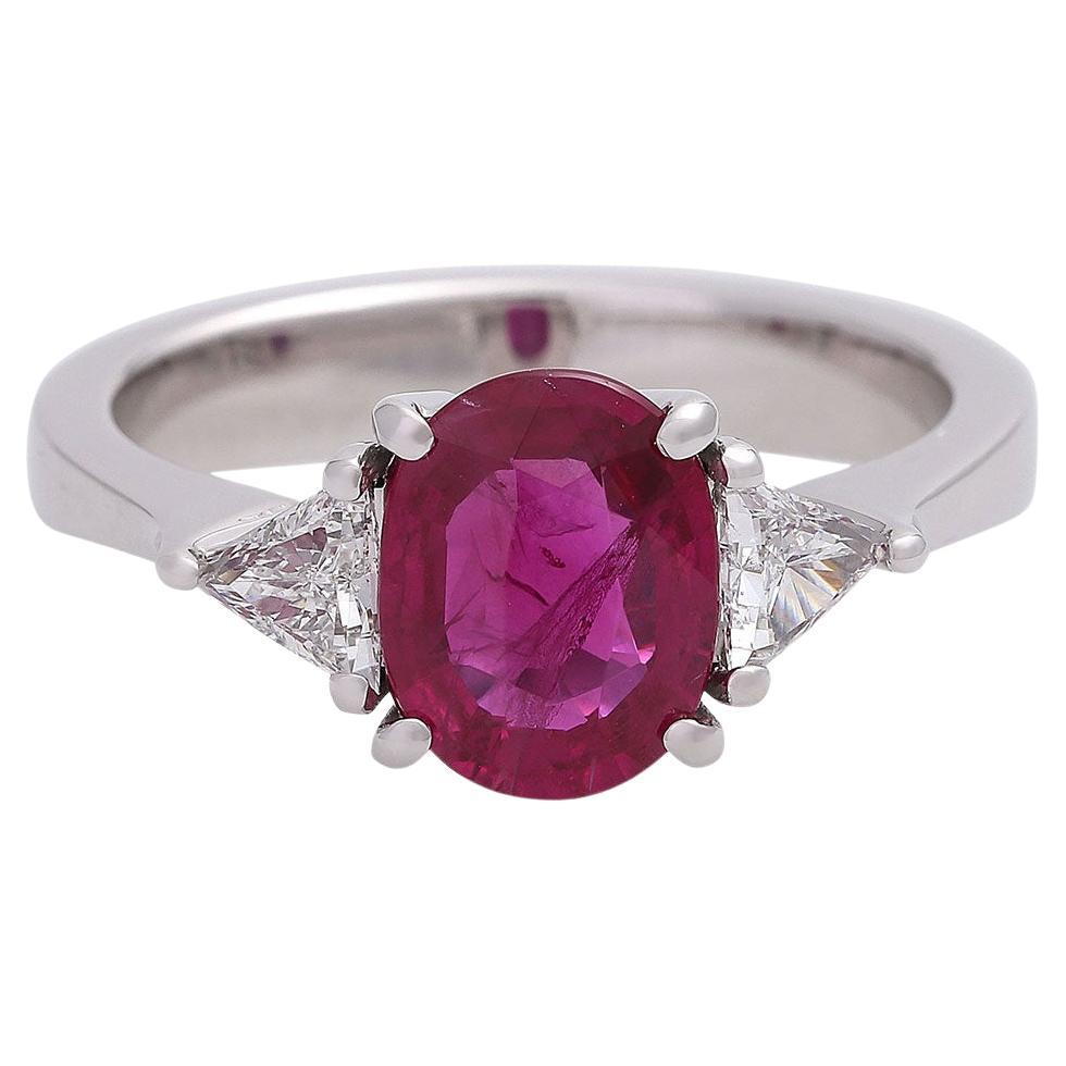 Elegant Ladies' Ring, Especially with 1 Very Fine Pink Rubellite 3.27 ...