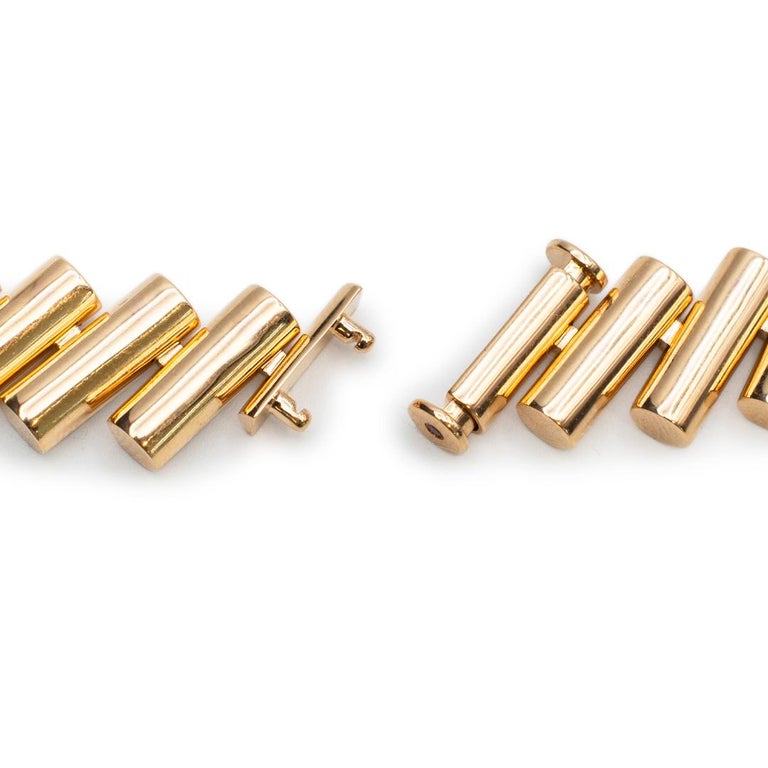 Ladies Roberto Coin Domino 18k Rose Gold and 0.85ctw Diamond Necklace ...