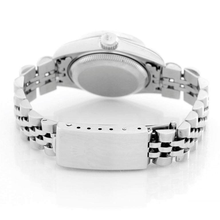 Ladies Rolex Datejust Stainless Steel Watch 79174 at 1stDibs