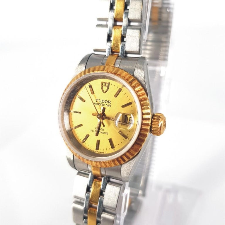 Ladies Tudor Princess Date Watch For Sale at 1stDibs