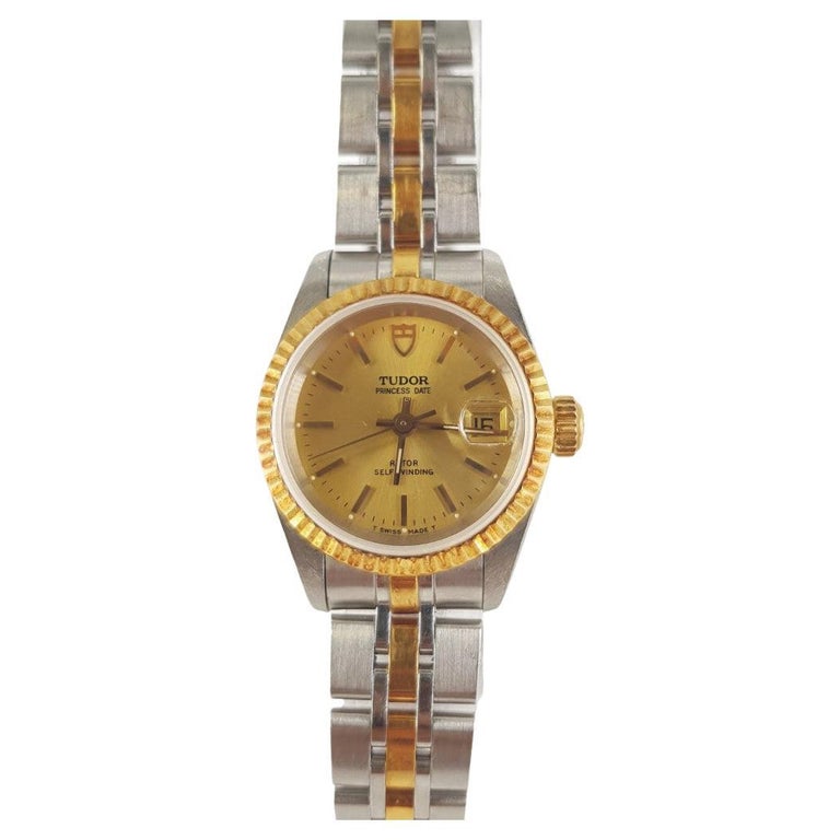 Ladies Tudor Princess Date Watch For Sale at 1stDibs