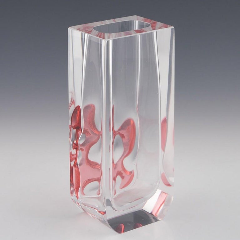 Ladislav Oliva for Exbor Amoeba Vase 1970s For Sale at 1stDibs