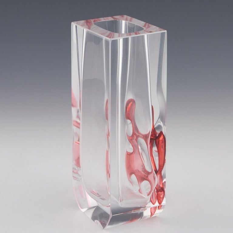 Ladislav Oliva for Exbor Amoeba Vase 1970s For Sale at 1stDibs