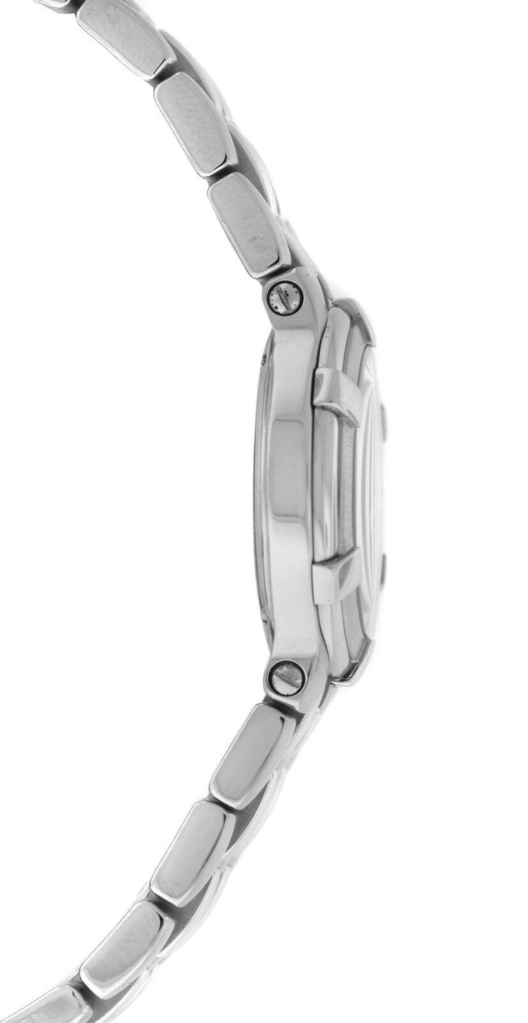 Lady Maurice Lacroix Calypso Steel Quartz Watch For Sale at 1stDibs