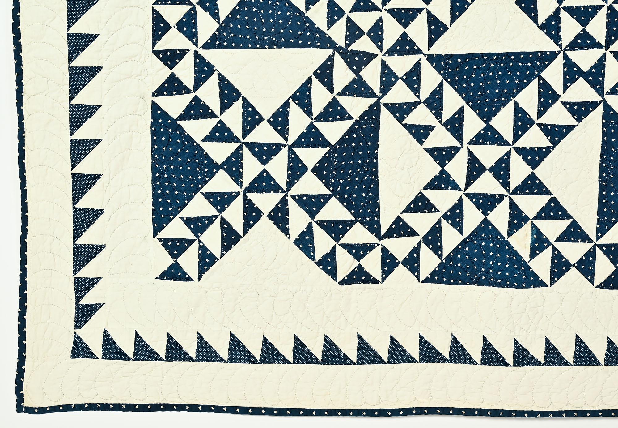 Lady of the Lake Antique Quilt at 1stDibs