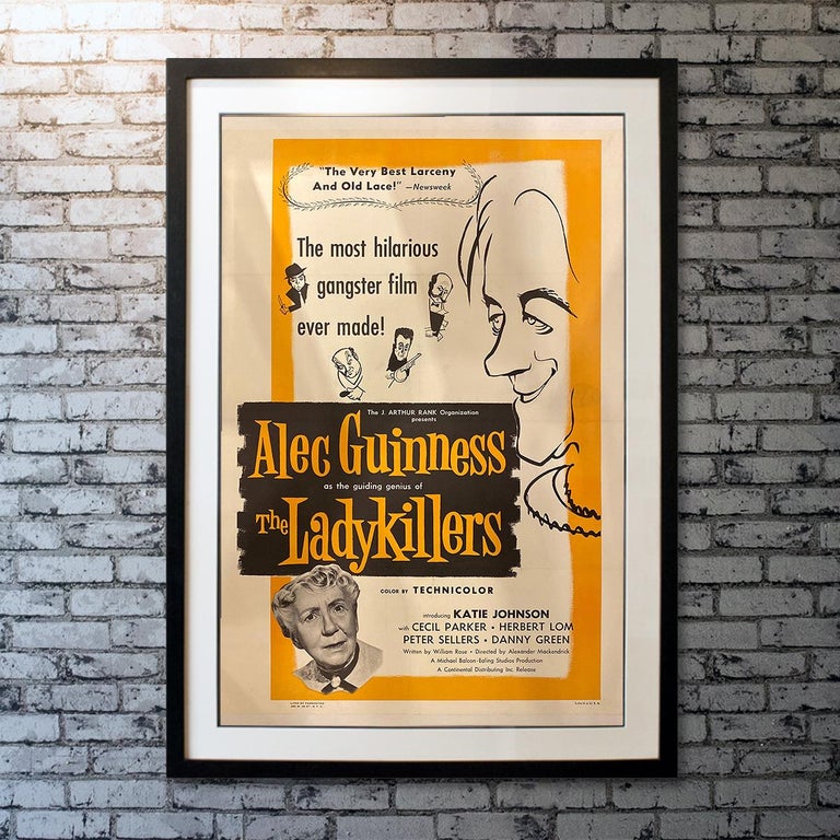 "The Ladykillers", '1955' Poster For Sale at 1stDibs
