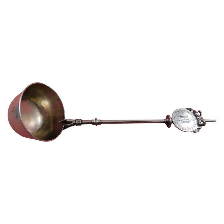 Lady's by Gorham Sterling Silver Gravy Ladle Bucket Gold washed For ...