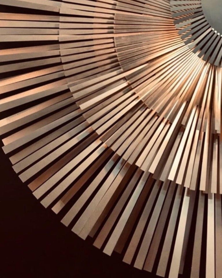 Contemporary Lafaiette S Wall Light Sconce Lamp Abstract Sculptures ...