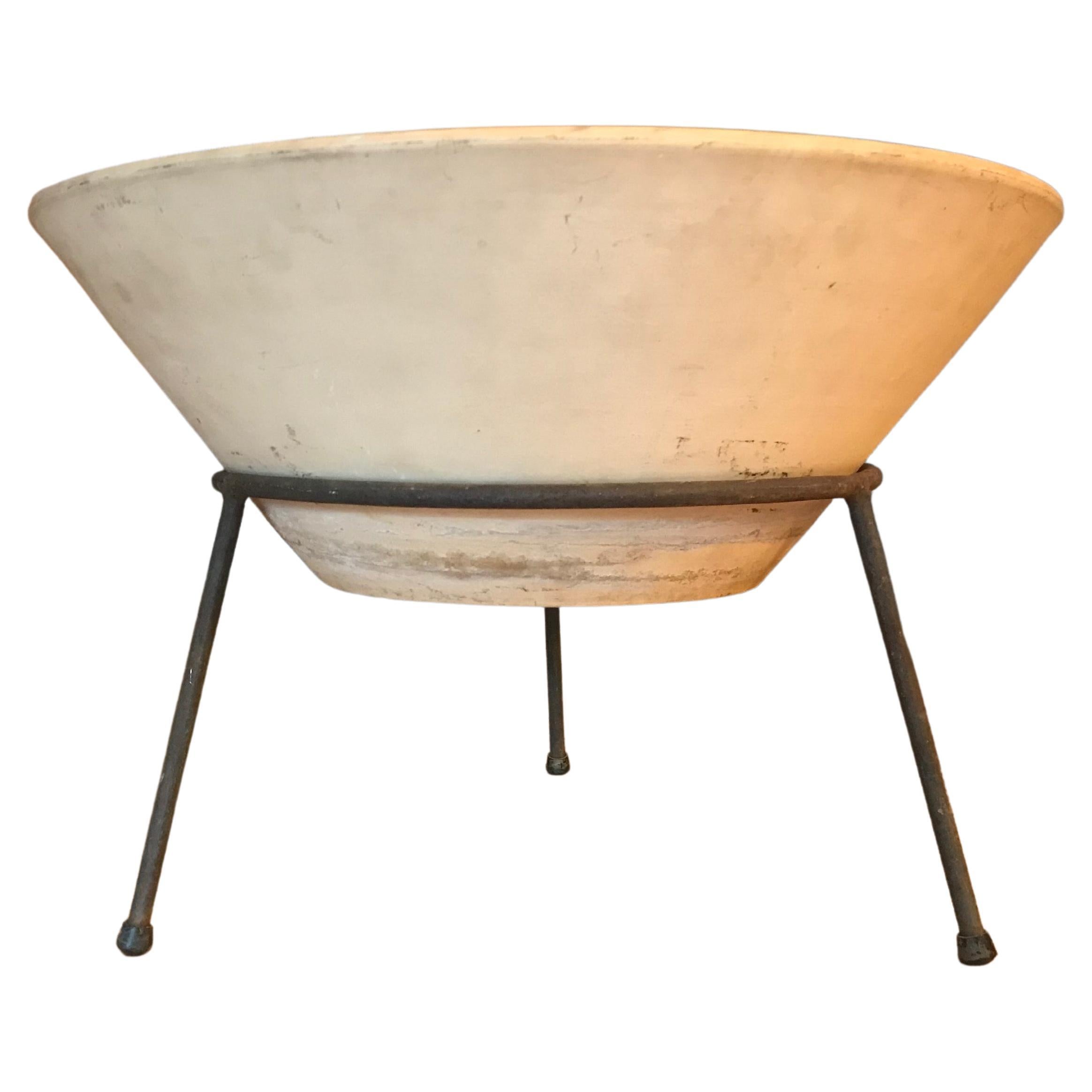 Large Architectural Pottery "Wok" Planter Lagardo Tackett For Sale at ...