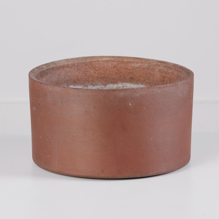 Lagardo Tackett Low Cylindrical Stoneware Planter for Architectural ...