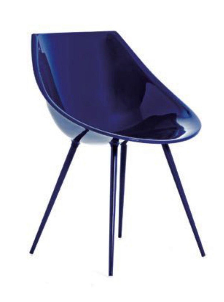 Lago Chair Ultramarine Blue by Driade For Sale at 1stDibs
