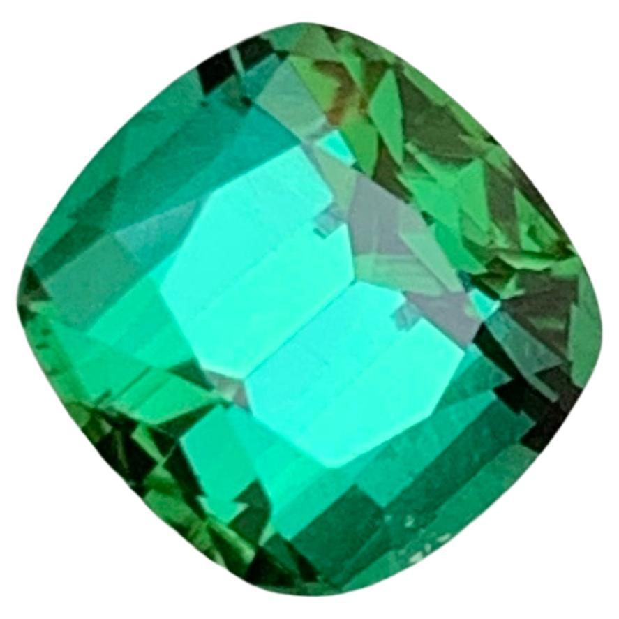 Vivid Green Natural Peridot Gemstone 3.70 Ct Square Cushion Cut for ...
