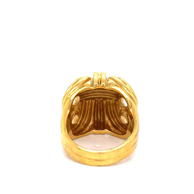 Lagos Ram's Horn Gold Ring For Sale at 1stDibs