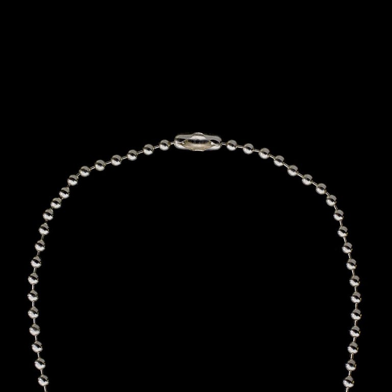 Lagos Signature Caviar Key Sterling Silver Pendant at 1stDibs