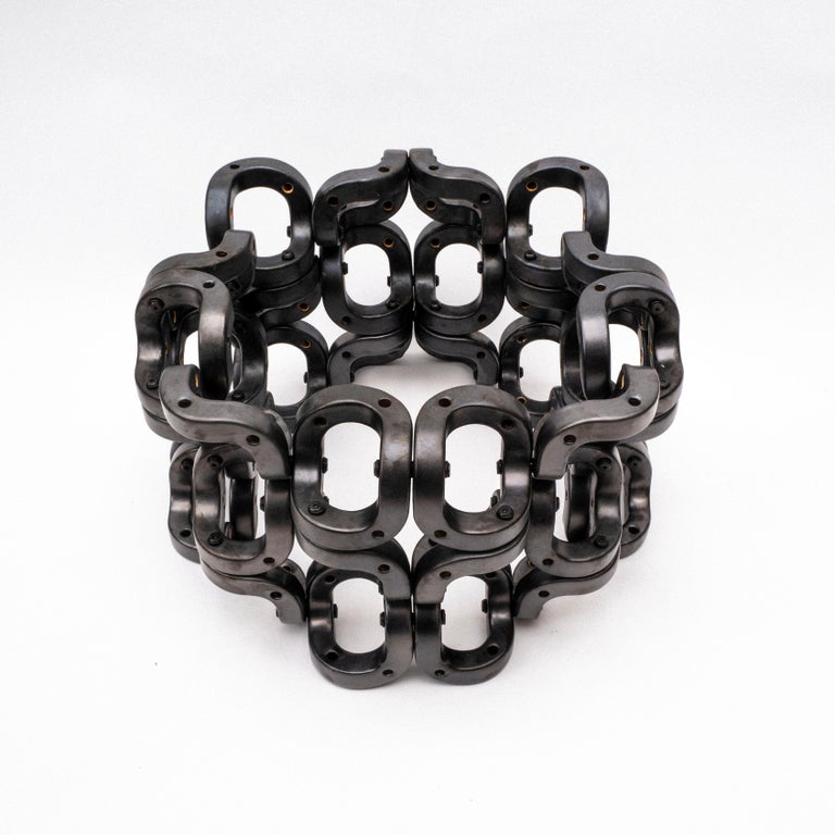 Laila; Modular Geometric Contemporary Ceramic and Glass Table by Pedro ...