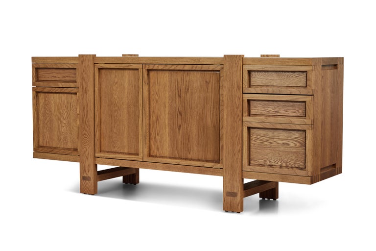 Lake Sideboard, in Summer Aged White Oak, by August Abode For Sale at ...