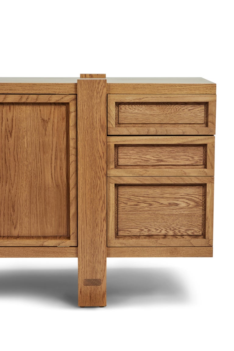 Lake Sideboard, in Summer Aged White Oak, by August Abode For Sale at ...